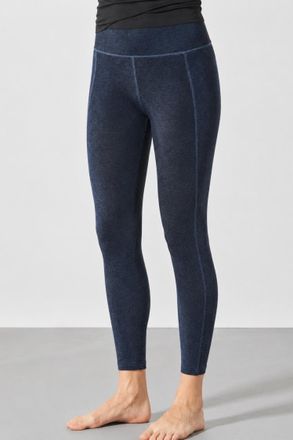 Hempage Hempage Damen vegan Yoga Leggings Melange Navy