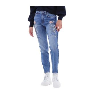 Scotch & Soda High Five Slim Fit Jeans - - Jeans - Damen - Blau - W25 L32