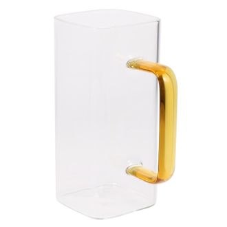 TOPBATHY Glas-Tee-Becher Mit Henkel 350 Ml Hochborosilikat Hitzebeständig Multifunktionaler Trinkbecher Für Zuhause Büro Und Party