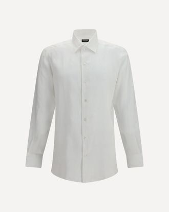 Ermenegildo Zegna Long-sleeve linen Shirt Male M