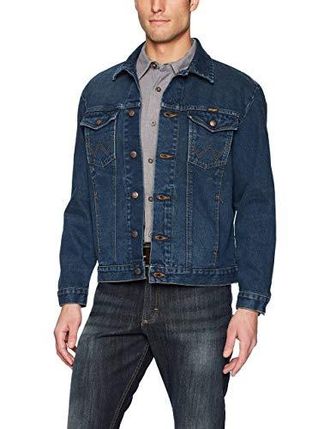 Wrangler Cowboy Cut Western Unlined Denim Jacket vêtements dextérieur, Noir foncé, XL Homme