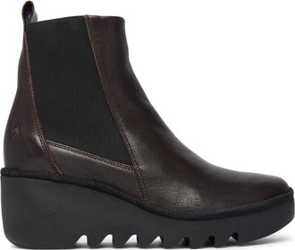 FLY London Stiefeletten Fly London Bagufly P501233025 Dunkelbraun