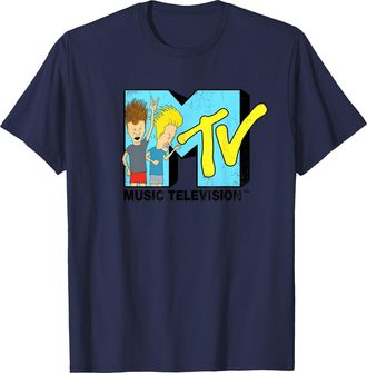 Beavis And Butt-Head In Logo T-Shirt