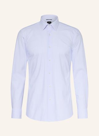 HUGO BOSS Hemd Hank Slim Fit blau