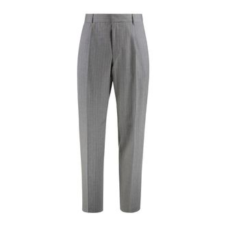 HUGO BOSS Nadelstreifen Anzughose - - Trousers - Herren - Grau - S
