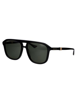 Gucci GG1494S Acetate Frame Sunglasses - Black