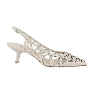 Ash Escarpin kitten heel Bizarre - Femme - Chaussures - Beige - Taille: 39 EU