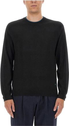 Paul Smith Homme, Pulls, Noir, Taille: L Pull Ras du Cou