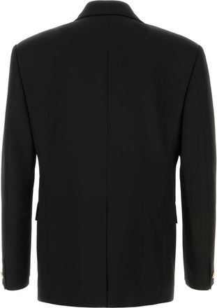 Versace Black Giacche E Gilet Jacket