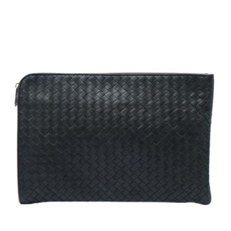 Bottega Veneta Pre-owned Gewebte Leder Clutch - - Pre-owned - Damen - Schwarzk - ONE SIZE