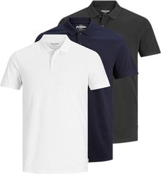 Jack & Jones Polo T-shirt Jack & Jones Basic Hommes (lot de 3)