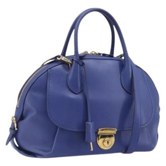 Ferragamo Pre-owned Hand Bag - - Pre-owned - Damen - Blau - ONE SIZE