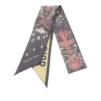 Dior Pre-owned Printed Silk Scarf - - Pre-owned - Damen - Schwarzk - ONE SIZE