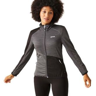 Regatta Yare IX Extol Veste zippée pour femme, Joint gris noir
