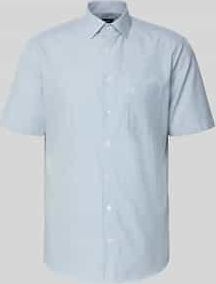 Olymp Regular Fit Business-Hemd mit Kentkragen und Brusttasche