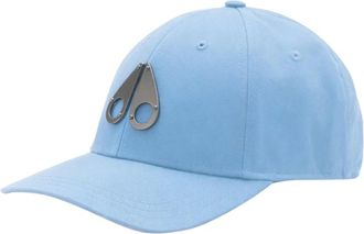 Moose Knuckles Homme, Accessoires, Bleu, Taille: ONE Size Logo Icon Cap