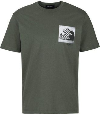 Replay T-Shirt Basic Jersey 30/1 (1-tlg)