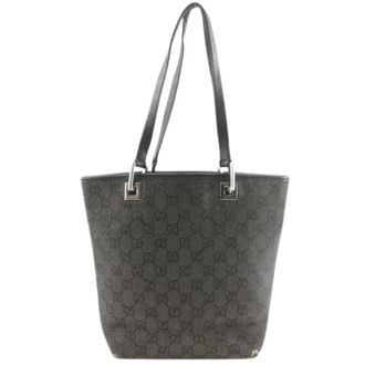 Gucci Pre-owned Denim gucci-taschen - - Pre-owned - Damen - Schwarzk - ONE SIZE