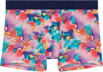 HOM Herren Boxer Aquaflowers Boxershorts, Mehrfarbiger Druck, XXL