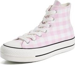 Converse Femme Chuck Taylor All Star Lift Basket, Blanc/Rose/Aigrette Vintage, 40 EU