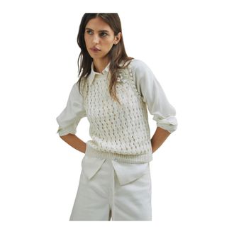 Marella Damen, Strickwaren, Beige, LGr&ouml;&szlig;e