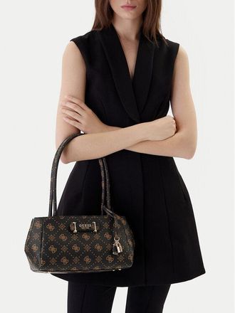 Guess Handtasche Carrie Logo HWGP98 98080 Braun