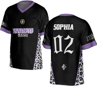 Generic KATSEYE T-shirt de concert unisexe en jersey pour les membres - Merch for Eyekons, The Beautiful Chaos Tour 2025, soutien des fans, cadeau de tenue de