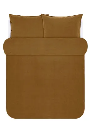 Marc O'Polo Bettw&auml;sche Senja, Braun, Used look, 200x200 cm, Oeko-Tex Standard 100, b&uuml;gelleicht, schadstoffgepr&uuml;ft, weiche und anschmiegsame Oberfl&auml;che, Schlaftext