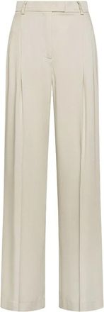 Seventy Femme, Pantalons, Beige, Taille: 32 FR Pantalon en Lyocell Gabardine Diagonale