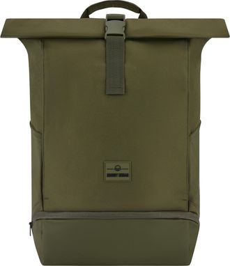 Johnny Urban Rucksack Herren & Damen Gr&uuml;n - Allen Large - Rolltop Backpack Gro&szlig; f&uuml;r Fahrrad, Arbeit, Uni - Laptop Tagesrucksack mit Schuhfach - Wasserabweisend