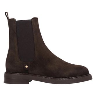 Estro & Luminara Klassische Chelsea Boots - - Shoes - Damen - Braun - 37 EU