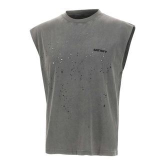 SATISFY Satisfy, Homme, Tops, Gris, Taille: M MothTech Muscle Tee