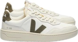 Veja Femme, Chaussures, Blanc, Taille: 38 1/2 EU V-90 B-Mesh Baskets