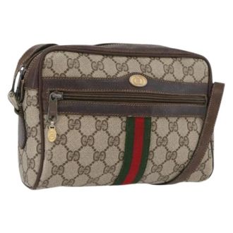 Gucci Sac bandouli&egrave;re vintage Pre-owned - Femme - Pre-owned - Beige - Taille: ONE Size
