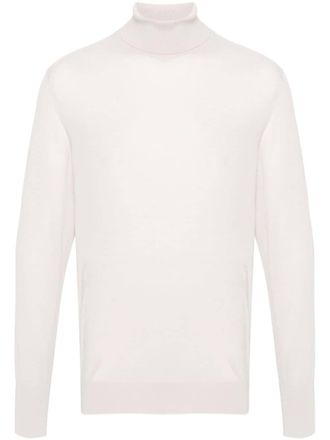 Eleventy pull en laine à col roulé - Tons neutres