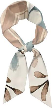 Generic &Eacute;charpe vintage en satin de soie pour femme, motif oeufs de P&acirc;ques, pour le sport, le yoga, le visage