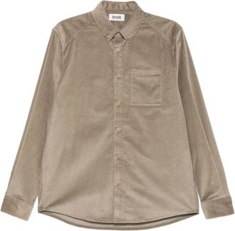Drykorn chemise Liet en velours côtelé - Marron