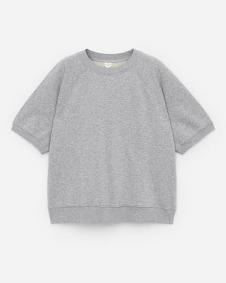 Arket Sweatshirt Aus French Terry -Grau