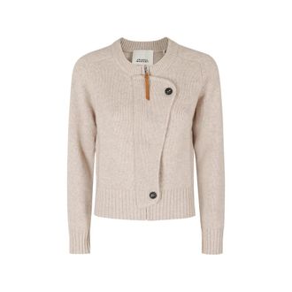Isabel Marant Murielle Asymmetric Zip-fastening Cardigan