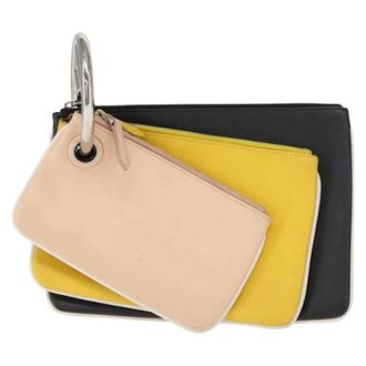 Fendi Pochette en cuir Pre-owned - Femme - Pre-owned - Multicolore - Taille: ONE Size