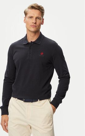 Beverly Hills Polo Club Poloshirt P-SS26M-P424125 Dunkelblau Regular Fit