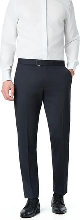 Joop Herren Hose blau Woll-Stretch