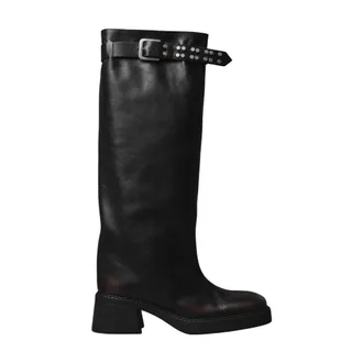 Miista Femme, Chaussures, Brun, Taille: 37 EU Bottes Marron Hautes