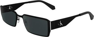 Calvin Klein Jeans unisex, Accessoires, Noir, Taille: 56 MM Ckj24206S 001 Lunettes de soleil