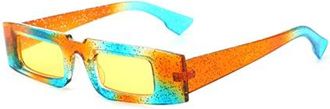 Generic Lunettes de soleil tendance hip-hop pour hommes et femmes pare-soleil de vacances en plein air (couleur : A, taille : moyen) 2026
