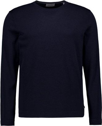 Pierre Cardin Herren Pullover blau unifarben