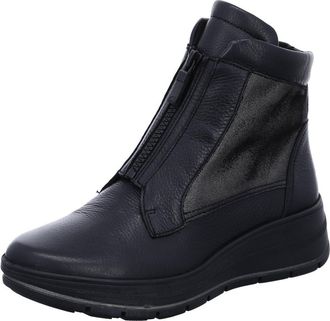 Ara Damen Calais Keil St. Schnür Stiefelette, SCHWARZ, 37.5 EU