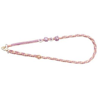 Generic Lani&egrave;re pour t&eacute;l&eacute;phone portable motif marguerite - Sangle de cou tiss&eacute;e &agrave; la main - Style boh&egrave;me - Pour cl&eacute;s, t&eacute;l&eacute;phone, portefeuille, Violet, Refer t