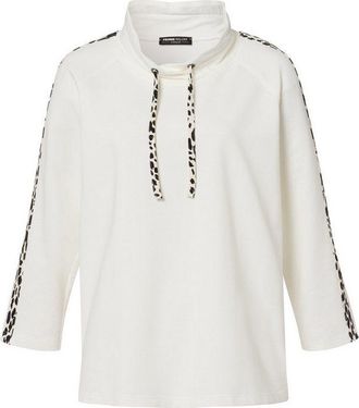 Frank Walder T-Shirt mit B&auml;ndchen-Durchzug