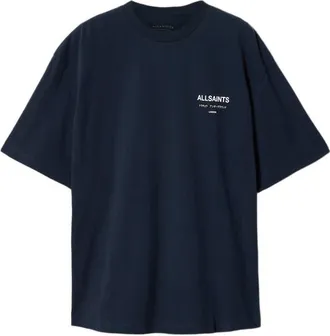 AllSaints Underground - T-shirt ras de cou &agrave; manches courtes - Bleu saphir